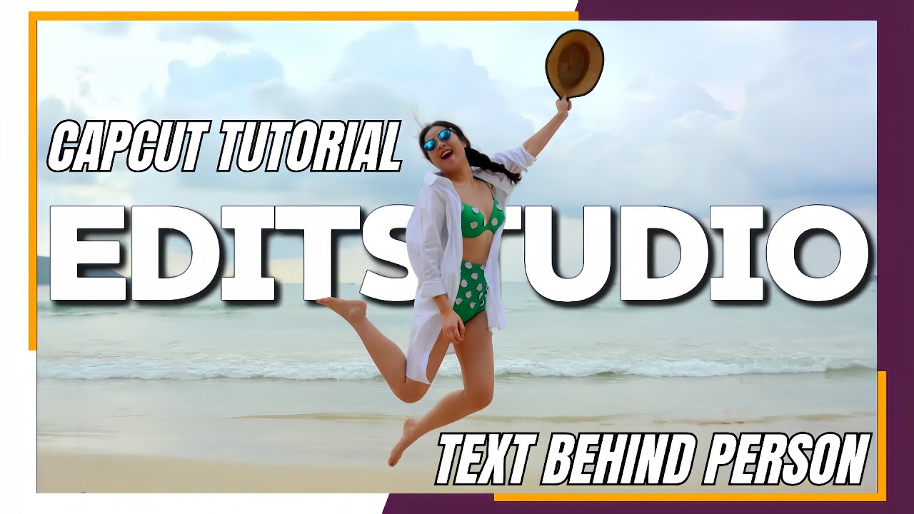 Text Behind Person Effect l CAPCUT TUTORIAL l PC #capcuttutorial #capcut #videoeffects - YouTube