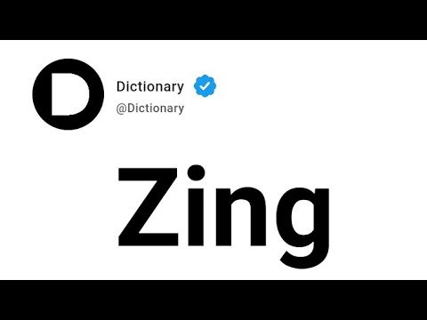 Zing Meaning In English - YouTube
