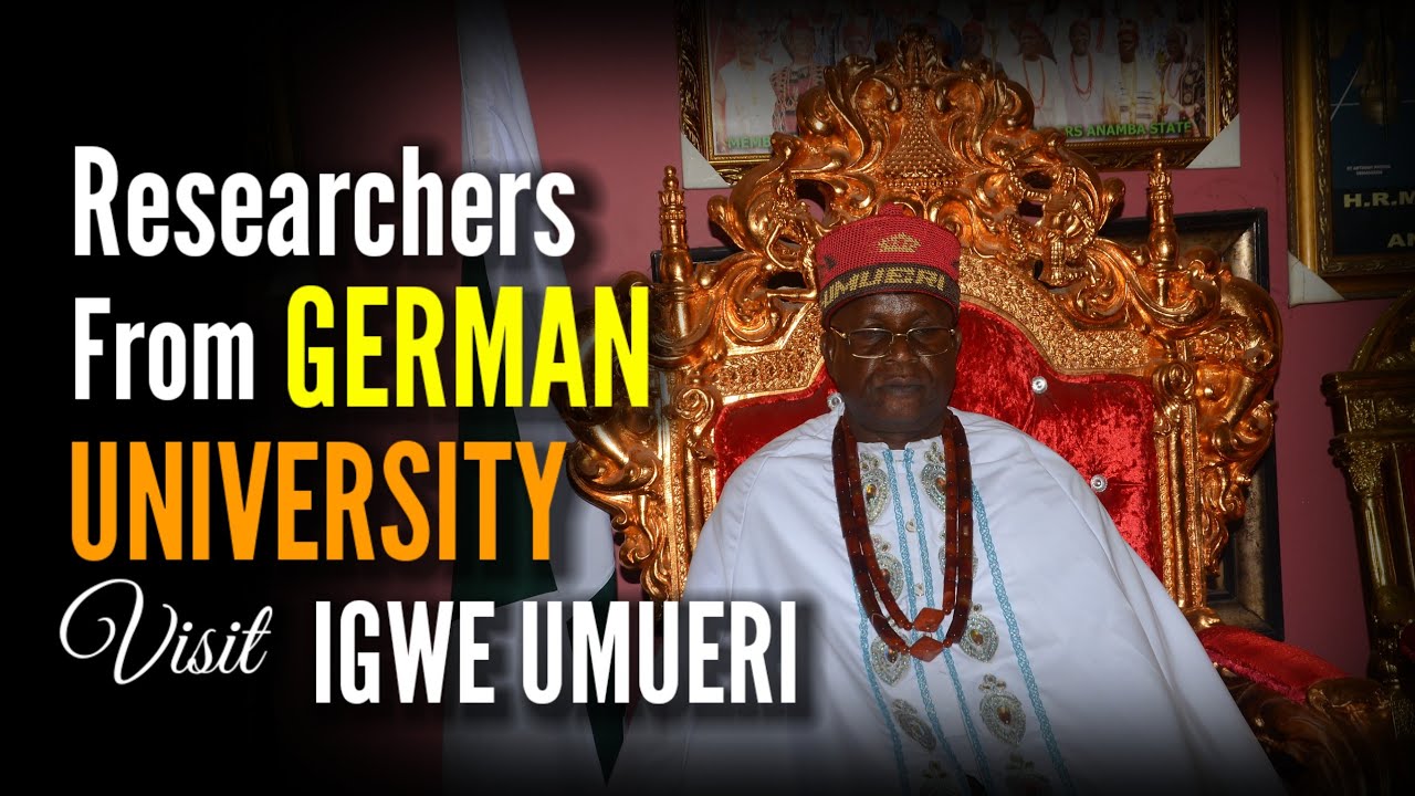 Researchers from Freiburg University in Germany Visit Umueri in search ...