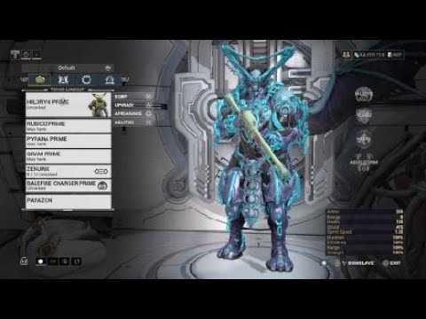 Warframe: Hildryn Prime - Fashion Framing - Picking out a Color Scheme ...