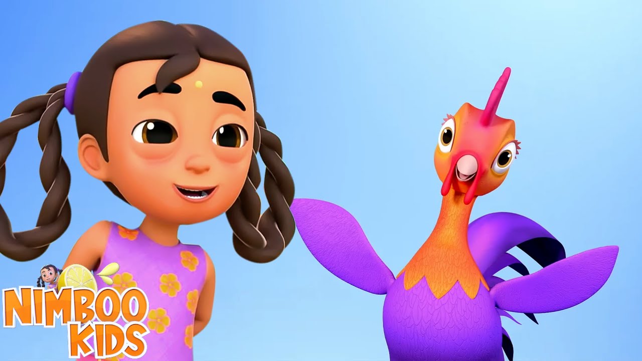 Kukdoo Koo Poem Animal Sound Song for Kids, कुकडू कू + Hindi Nursery ...