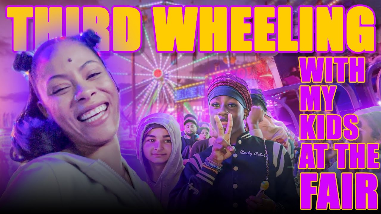 3rd Wheeling It At The Fair With My Kids & Friends 🥴 - YouTube