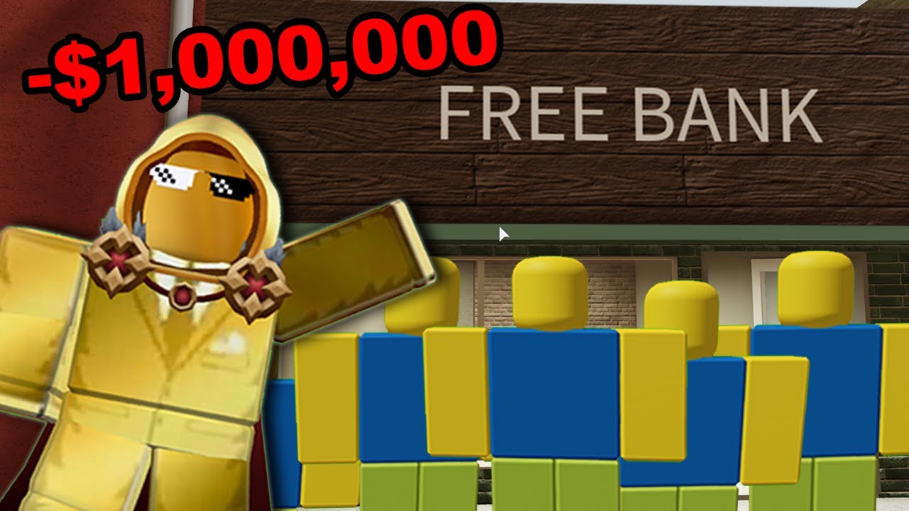 I Opened a FREE BANK! (Roblox Anomic) - YouTube