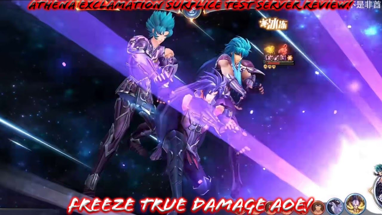 Saint Seiya: Awakening - Athena Exclamation Surplice (EX) Test Server ...