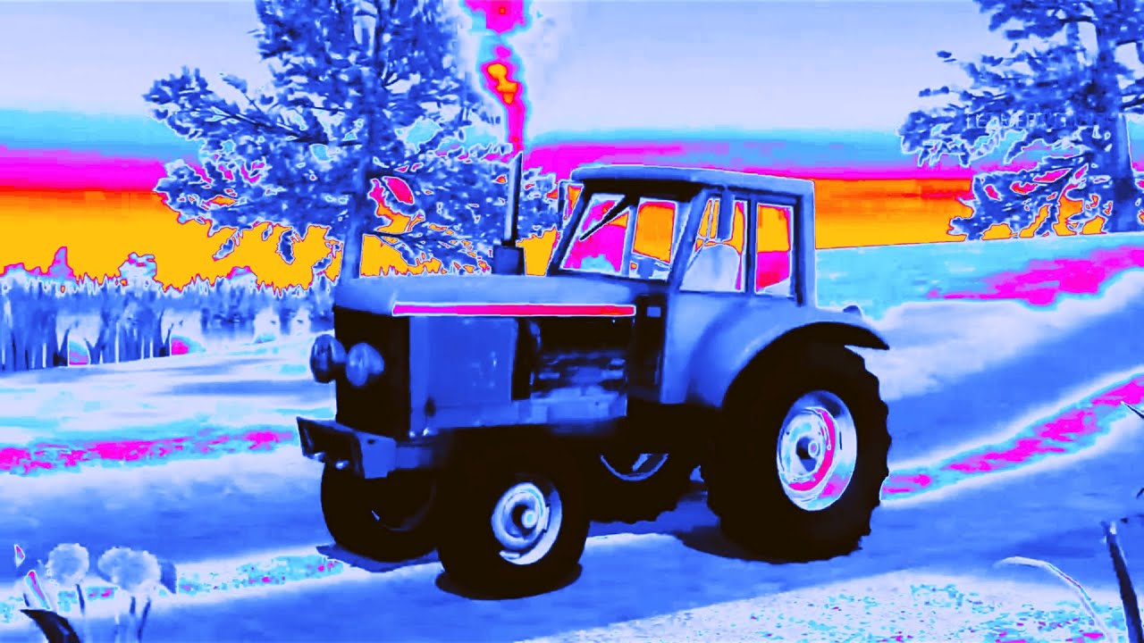 NUEVO AZUL EL POLLITO PIO TRACTOR CON INCREÍBLES COLORIDOS - YouTube