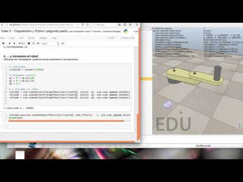 Robótica con Python - Primeros pasos en CoppeliaSim - Practicando el ...