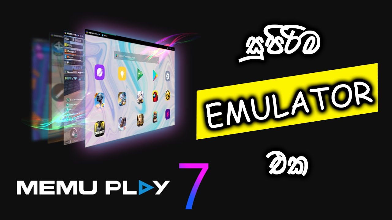 How to run android apps on PC | MemuPlay android Emulator | Sinhala ...