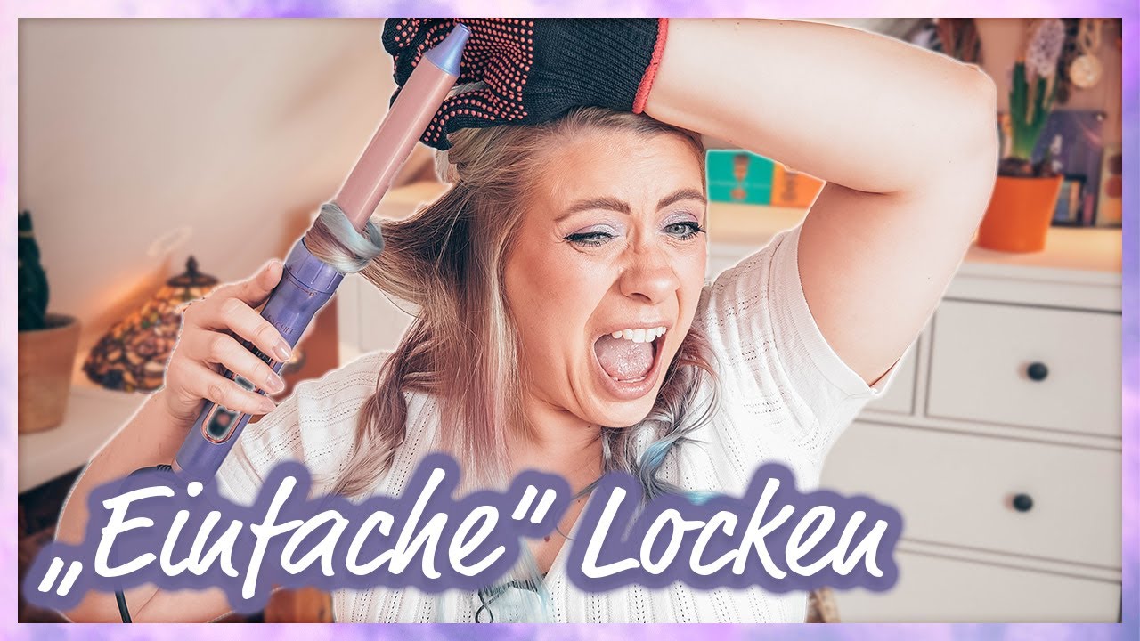 Ich habe einen Lockenstab gekauft 😂 Klappt das? Einfache Locken ...
