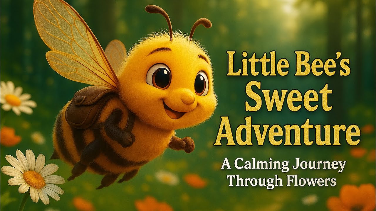 Little Bee’s Sweet Adventure 🍯🌸 | A Calming Journey Through Flowers ...