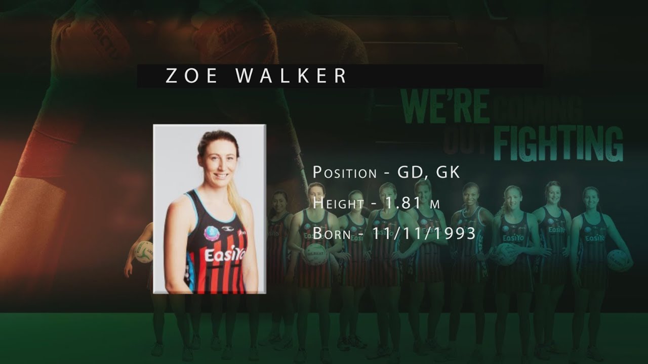 Zoe Walker - Tactix v West Coast Fever - Play of The Week - YouTube
