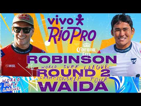 Jack Robinson vs Rio Waida I VIVO Rio Pro -  Round 2