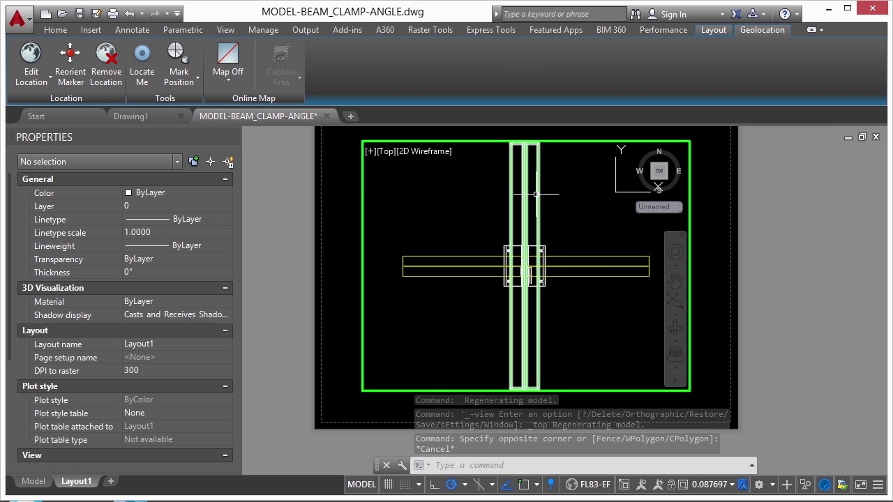 Autocad part 3 - Tiled Viewports In Model Space - YouTube
