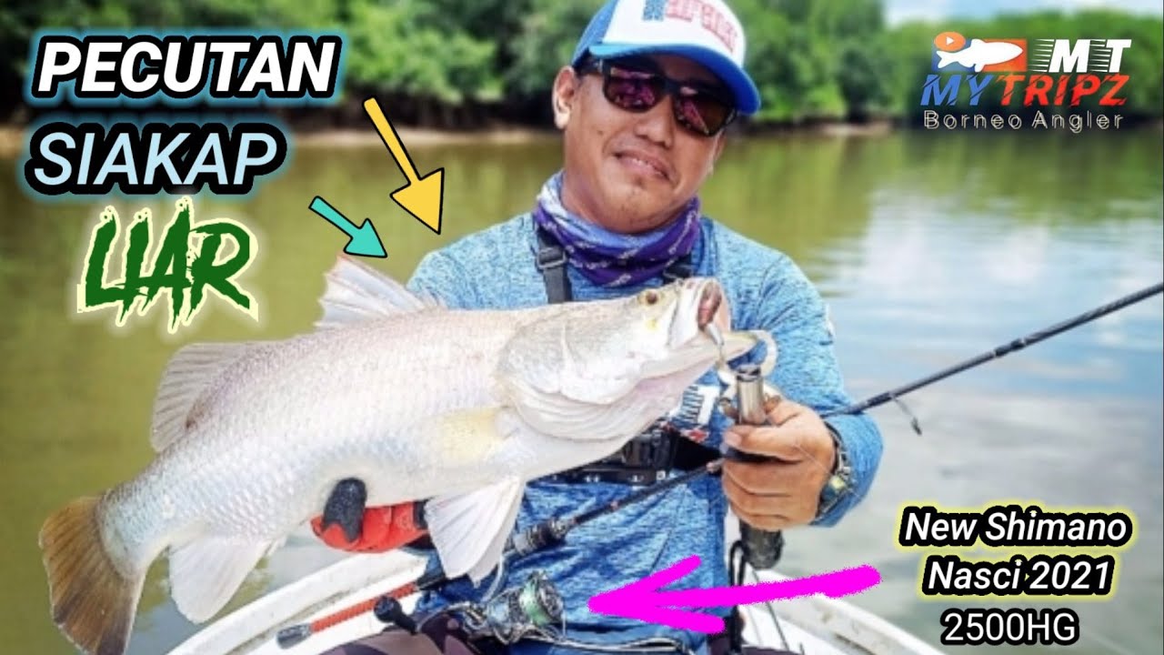 PECUTAN SIAKAP LIAR vs NEW SHIMANO NASCI 2021 | #Vlog22 #mytripzmt # ...