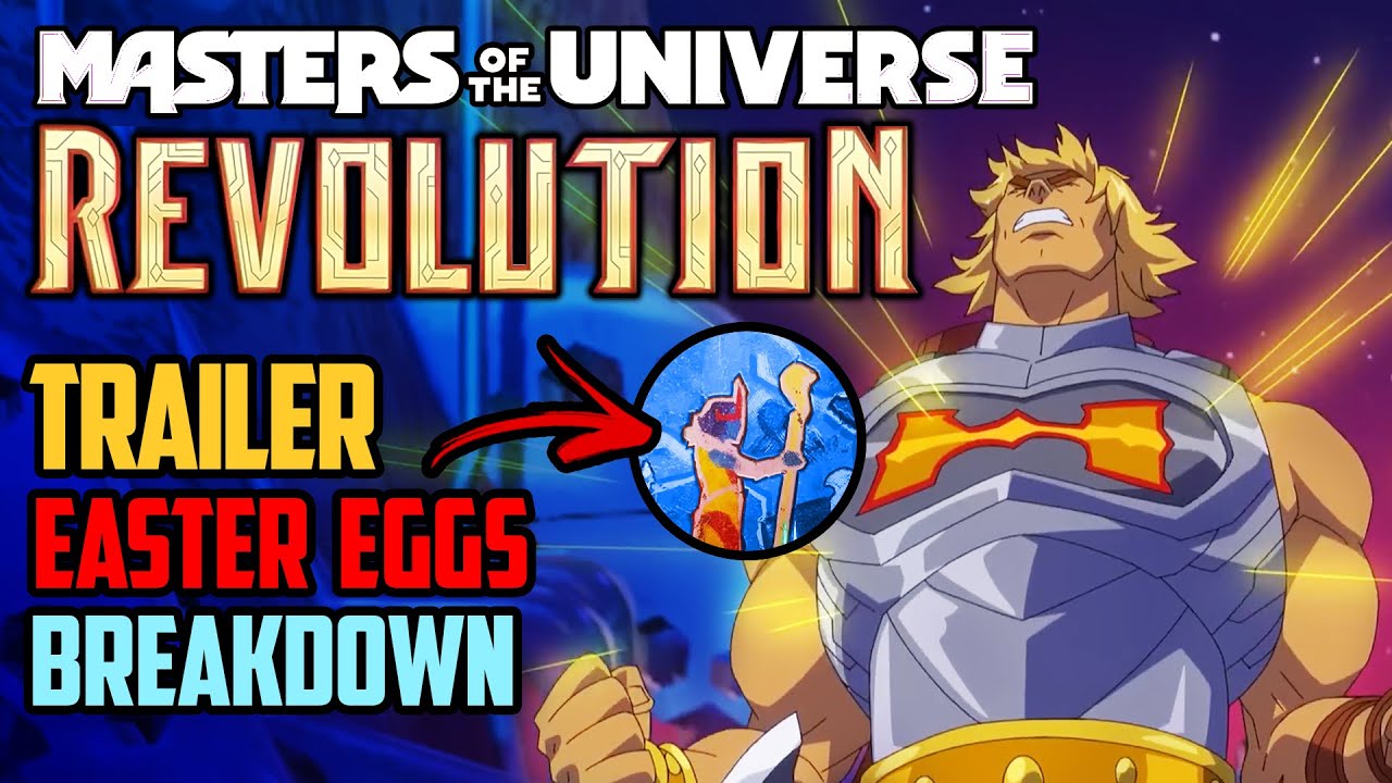 Masters of the Universe Revolution - TEASER Trailer FULL BREAKDOWN AND EASTER EGGS - YouTube