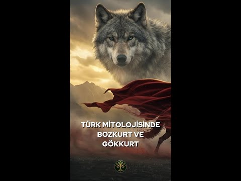 TÜRK MİTOLOJİSİNDE BOZKURT VE GÖKKURT #Bozkurt #Gökkurt #gökbörü