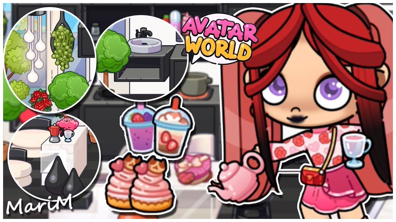 🌺 FREE Kitchen FURNITURE in Avatar World - YouTube