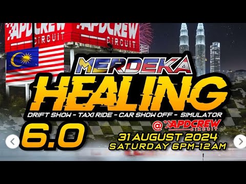 APDCrew Circuit Serdang Selangor | !!🇲🇾Merdeka healing🇲🇾!! - Taxi Drift ...