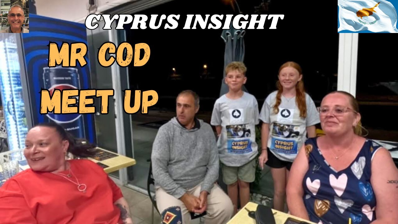 Mr Cod Protaras Cyprus - Viewer Meet Up 22nd October. - YouTube