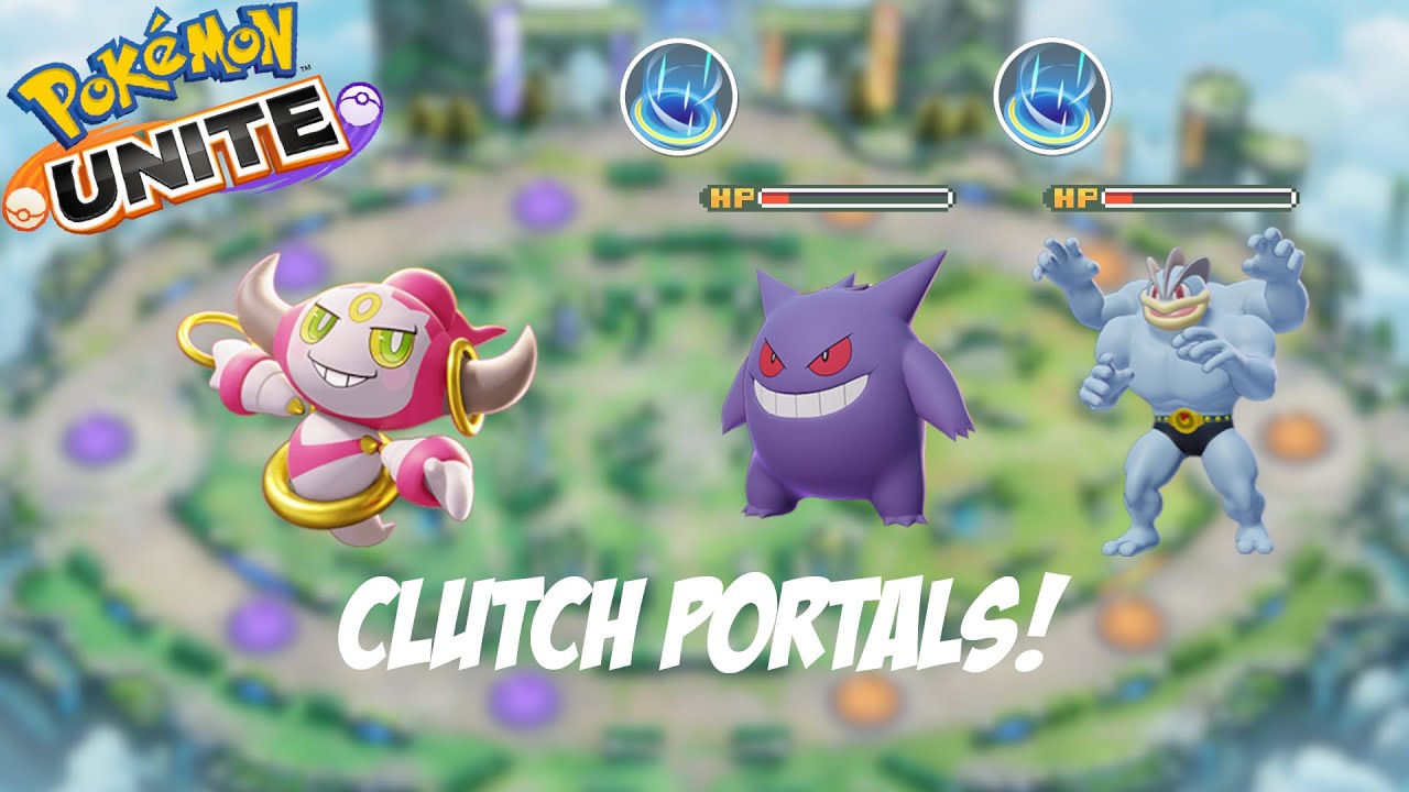 Hoopa Creates CLUTCH Portals to Save Team - Pokemon Unite - YouTube