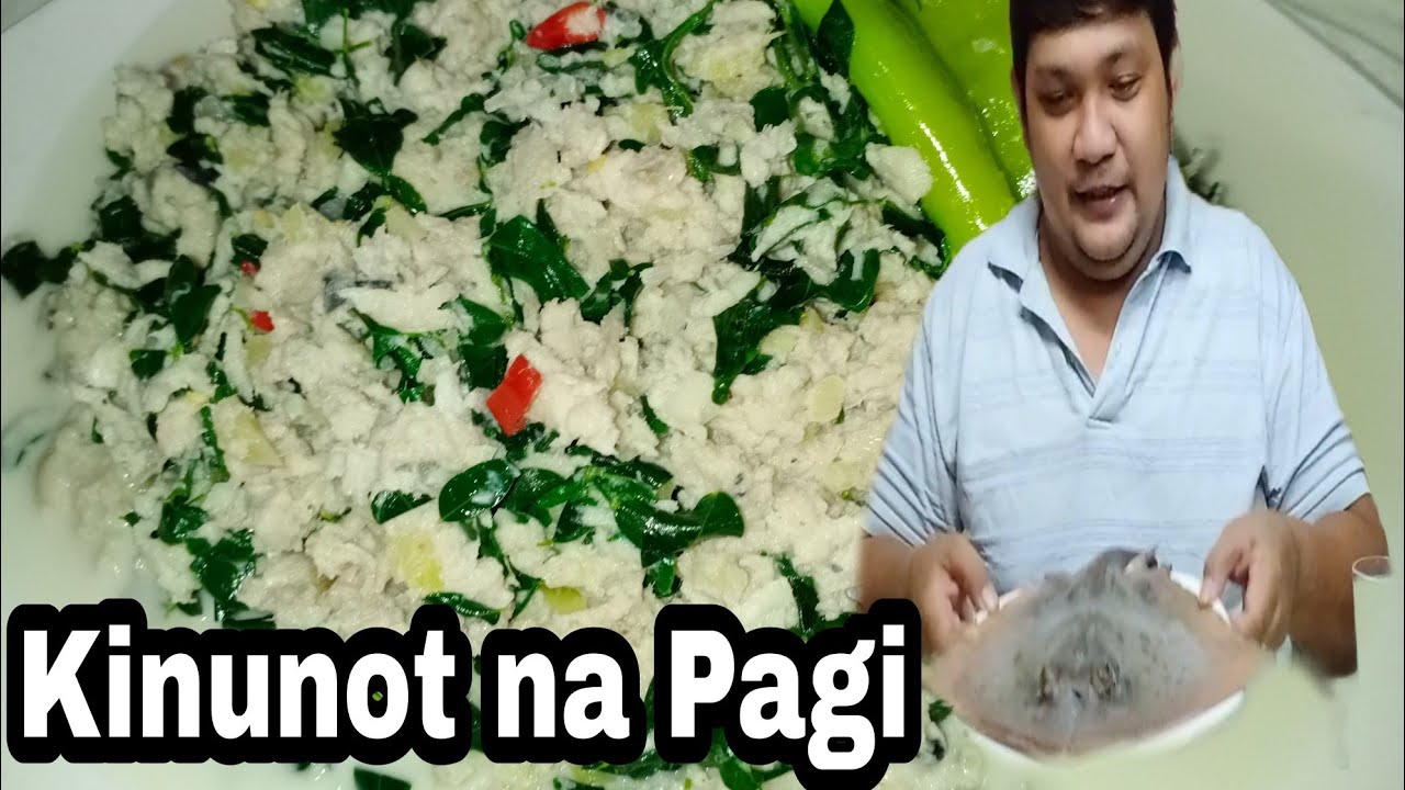 Kinunot na Pagi/paano maglinis at magluto ng napakasarap na Kinunot na ...