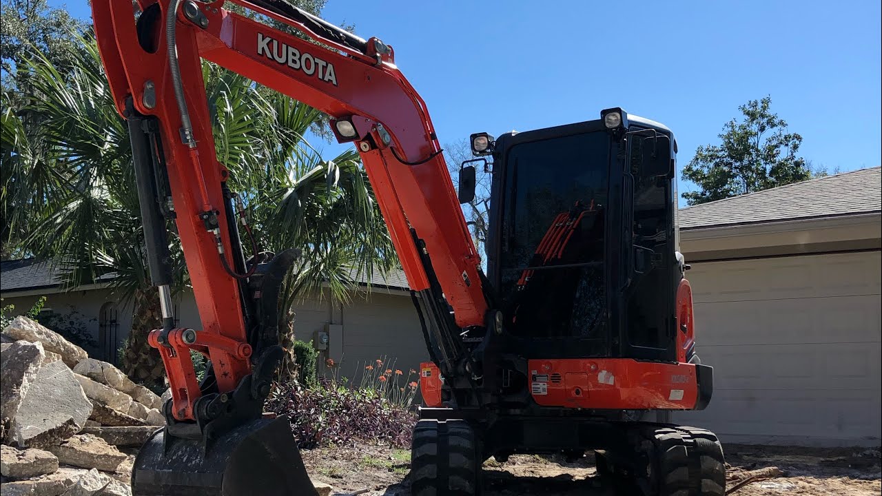 Kubota KX040-4 1000 hr. Service how to. #excavator #howto #kubota - YouTube