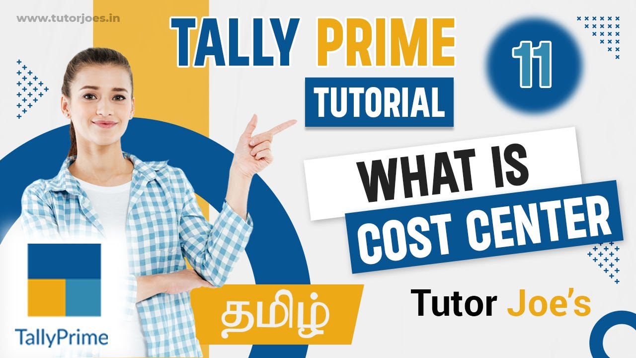 How to make Cost Center Creation in Tally Prime Tamil | Tutor Joes ...