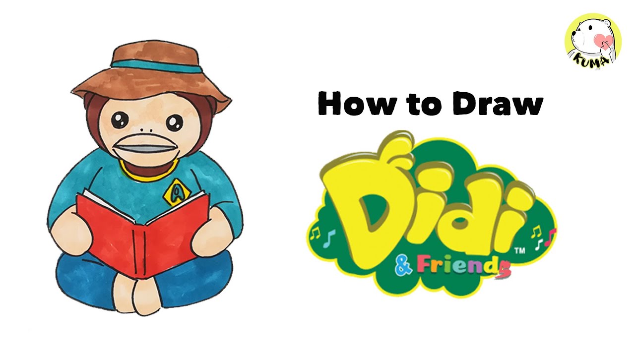 How to Draw Pak Atan | Didi and Friends - YouTube