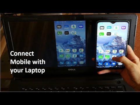 How to Connect your Mobile to Laptop or PC| Share Mobile Screen on ...