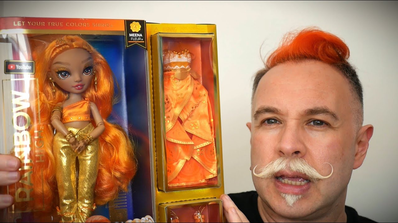 Rainbow High Series 4 (2022) MEENA FLEUR doll unboxing MGA*ADULT DOLL ...