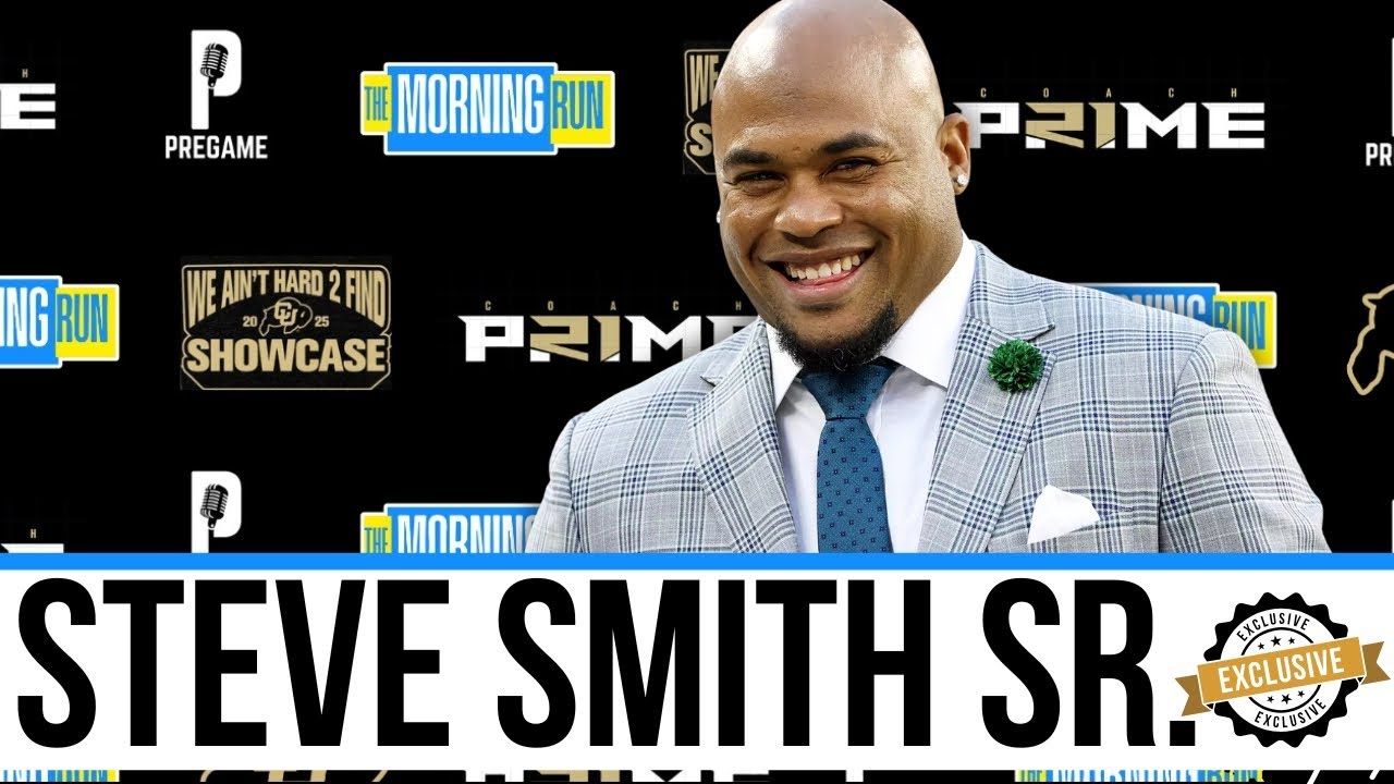 Steve Smith Sr. Interview | The Morning Run - YouTube