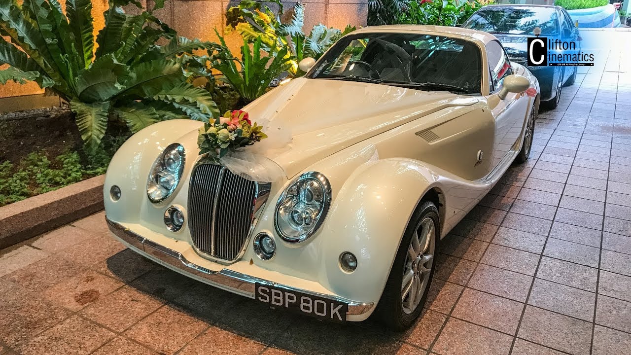 Mitsuoka Himiko Wedding Car at Conrad Hotel - YouTube
