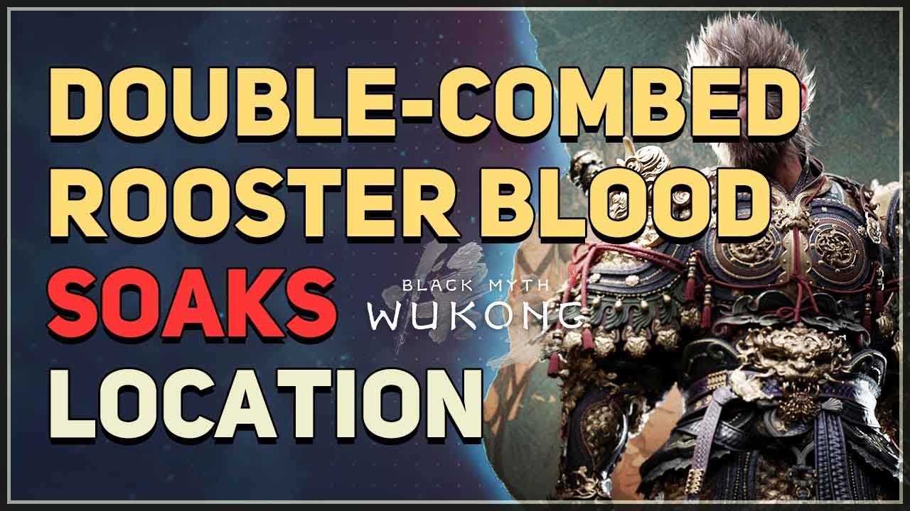 Double-Combed Rooster Blood Location Black Myth Wukong - YouTube