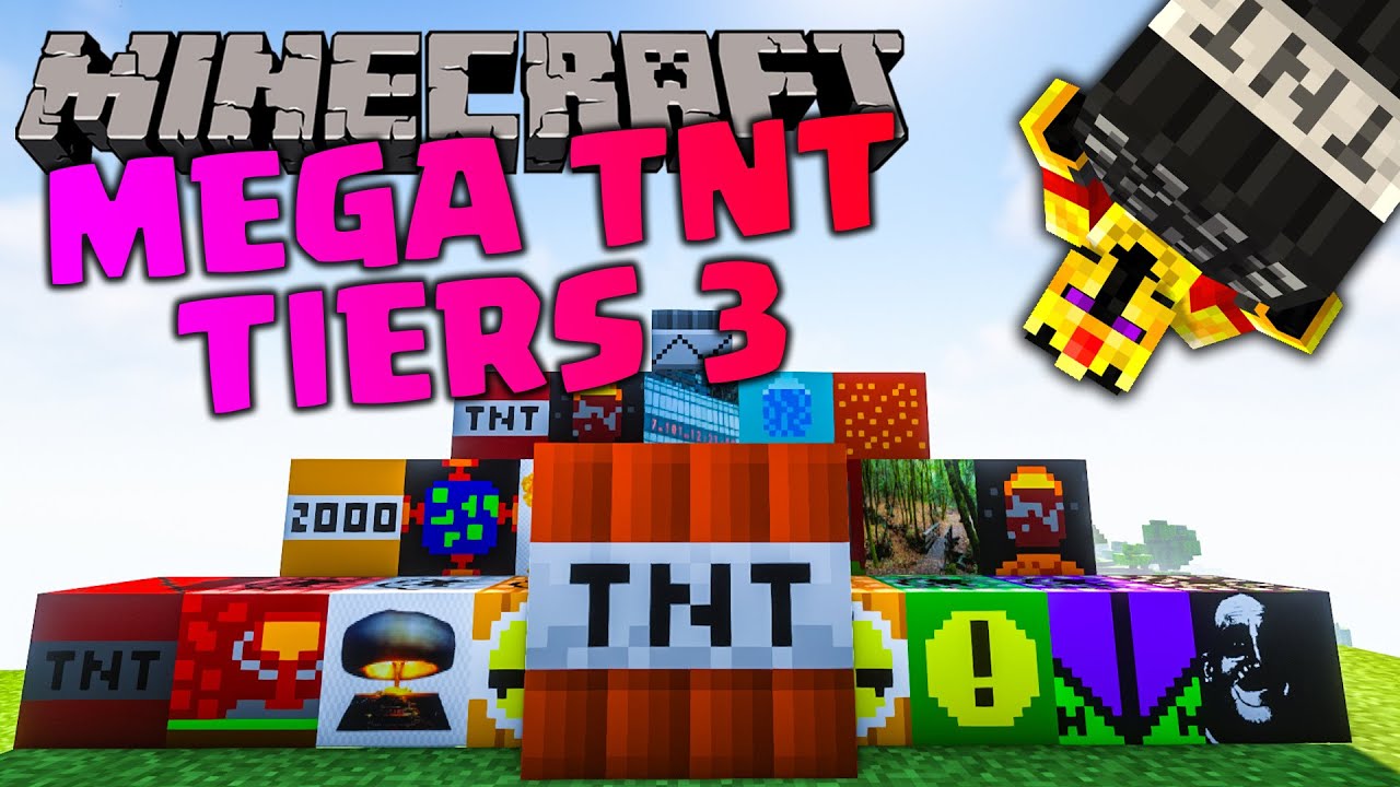MEGA TNT TIERS 3 (les cratères de fou) - YouTube