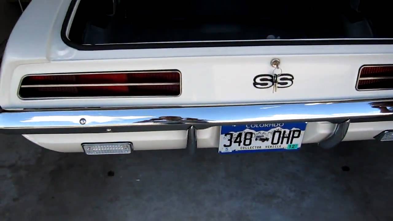 1969 Camaro Video Rear Trunk - YouTube