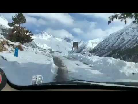 Chitkul Himachal Pradesh snowfall - YouTube