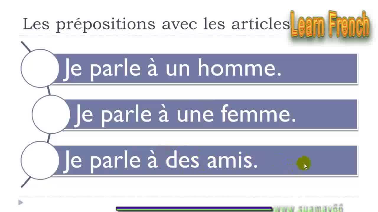 Learn French 4 clip306 - YouTube