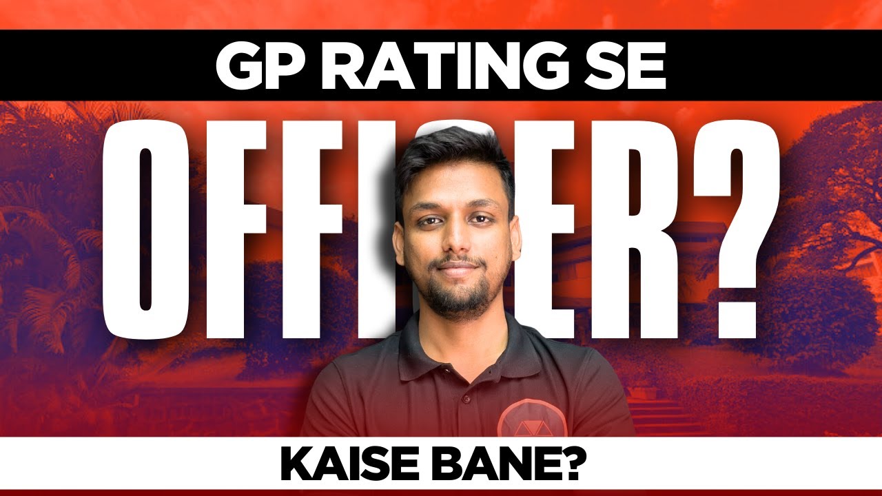 How To Become Officer After GP Rating? | GP Rating to 2nd Officer - YouTube