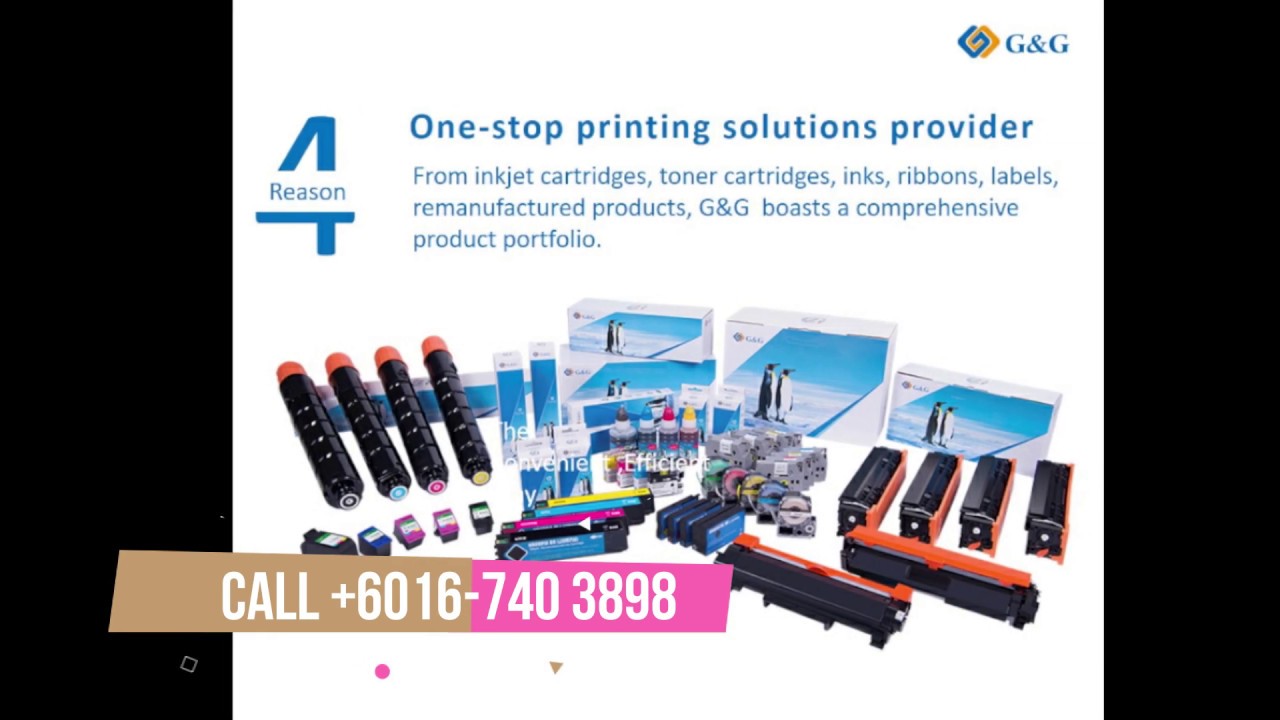 Why Choose G&G Printer Toner Cartridge - YouTube