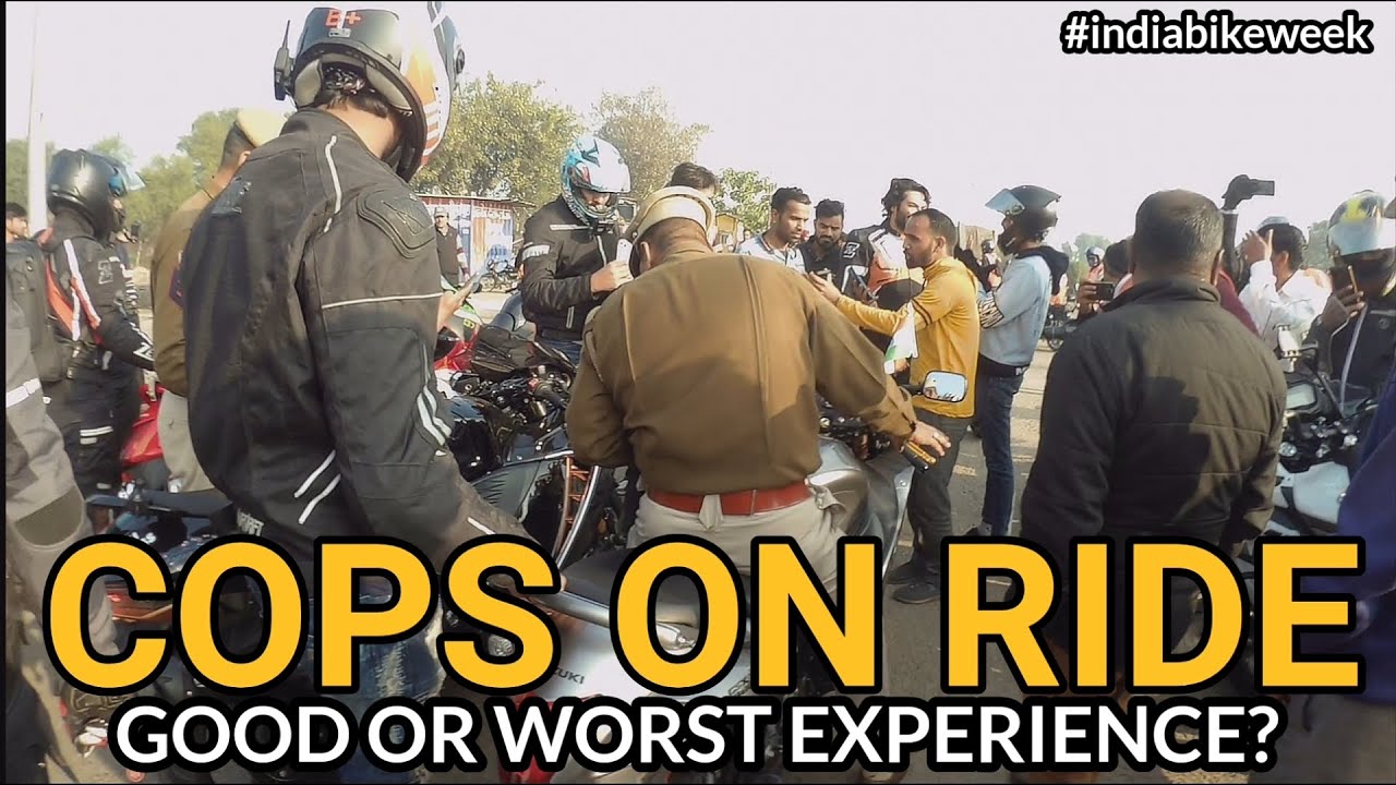 Cops meet at Highway..😬 | Superbikes | Police | 26 Jan Ride| India bike ...
