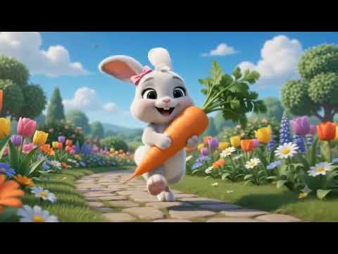 🥕 Bella Bunny's Missing Carrot | Cute Kids Story | Tiny Melody World 🌈