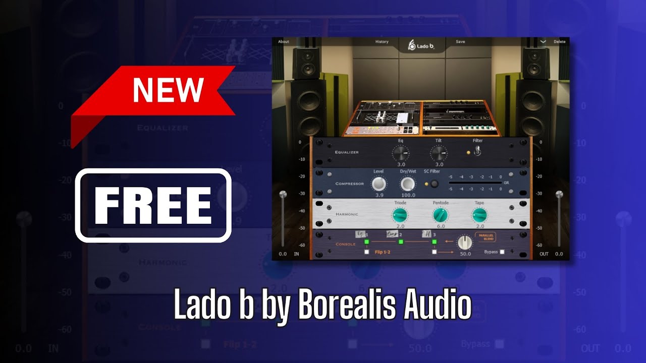 NEW FREE Plugin Perfect for smooth Master Bus adjustments! Lado b by Borealis Audio - Sound Demo ...