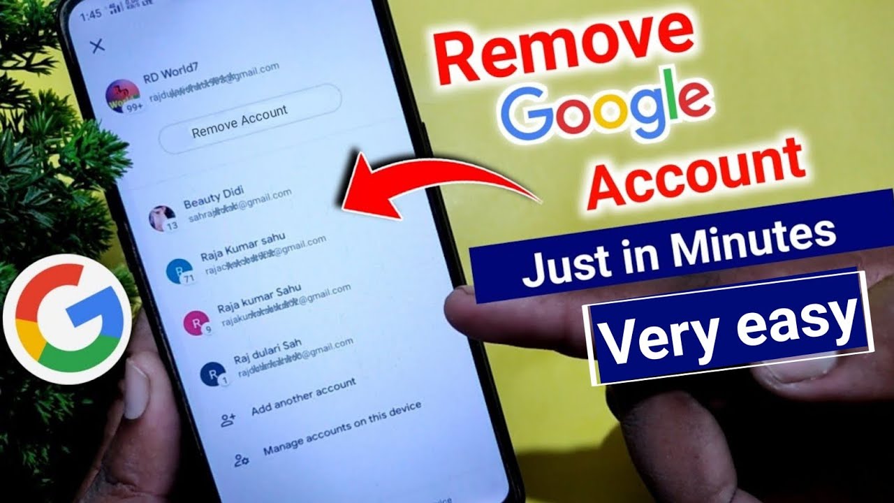 How To Remove Google Account From Android Phone How To Logout Google Account From Android How To Remove Google Account From Android Phone How To Logout Google Account From Android