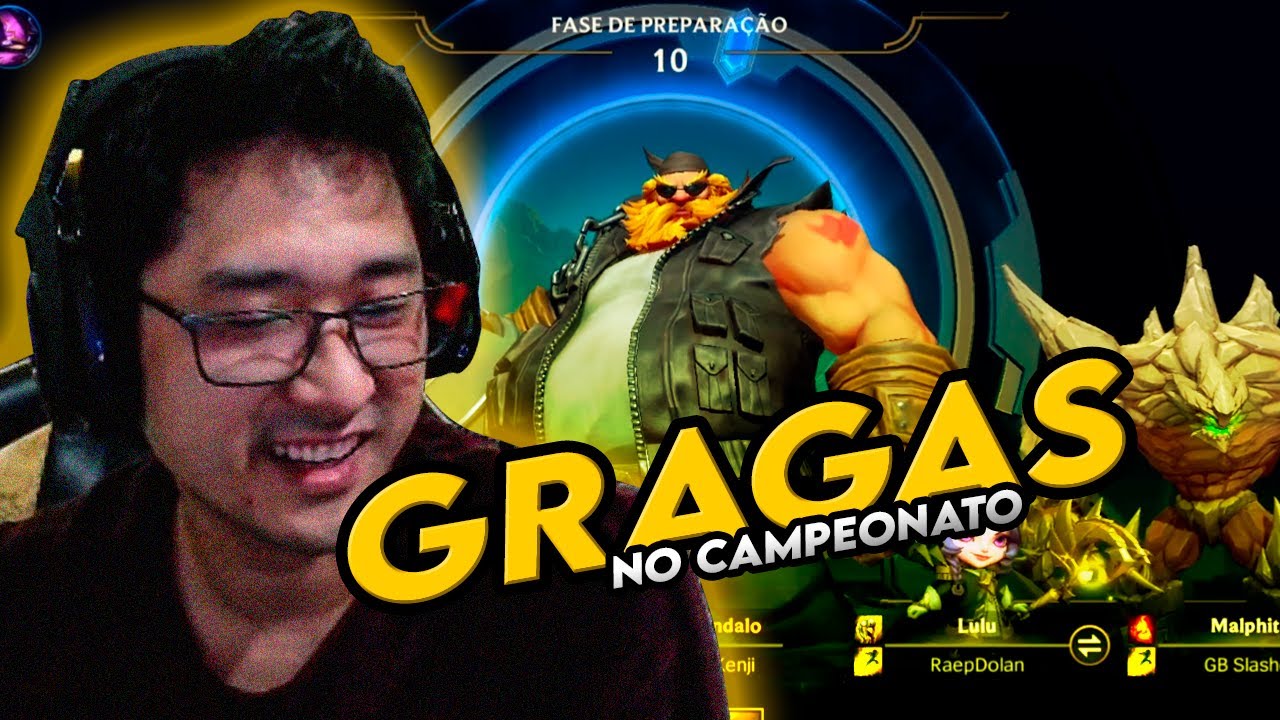 JOGANDO DE GRAGAS NO CAMPEONATO - LEAGUE OF LEGENDS WILD RIFT - YouTube