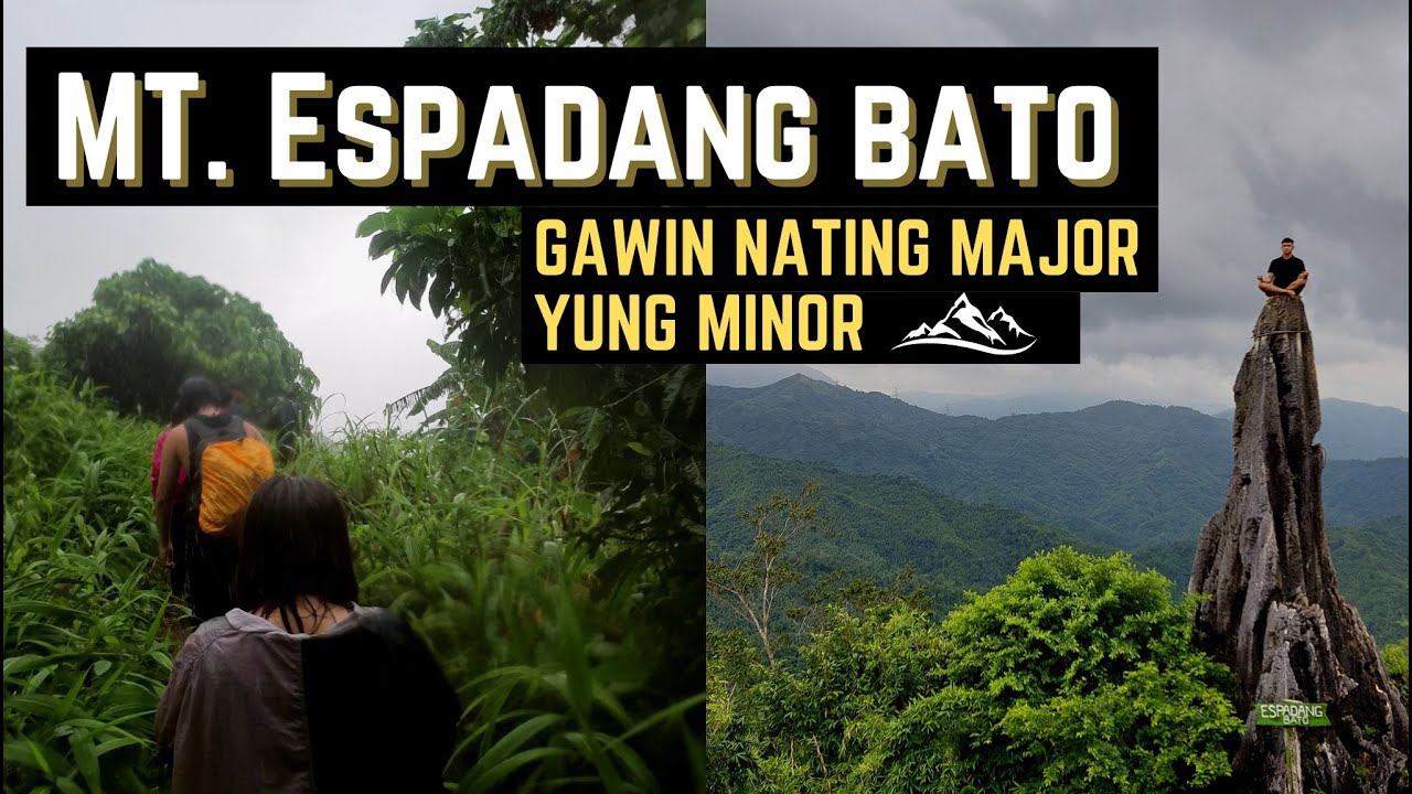 Binagyo sa Mt. Espadang Bato | Minor Hike gawin natin MAJOR #hike # ...