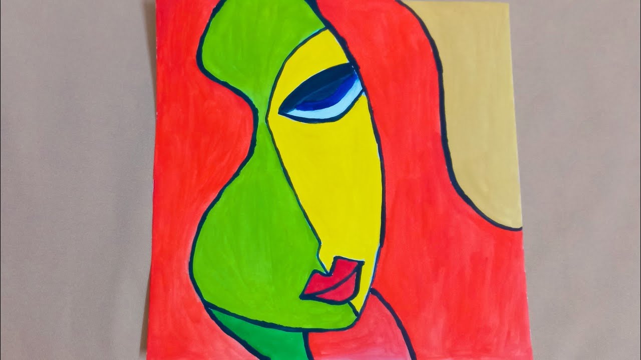 Art with me// Abstract painting// creative art// colouring - YouTube