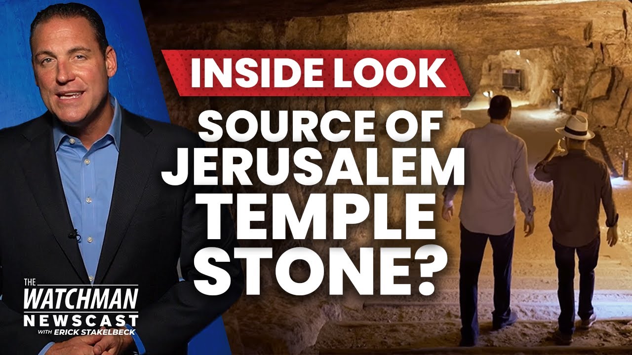 Jerusalem TEMPLE STONE Excavated Here? Inside Israel’s LARGEST Man-Made ...