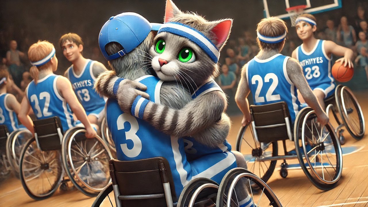 Unstoppable Cat: A Paralympic Story #cat #aicat #cute #catvideos # ...