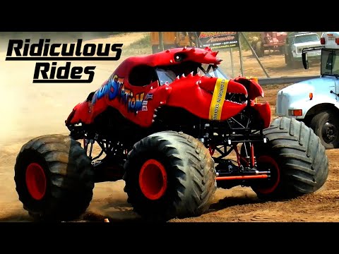 The Incredible 11,000lb Lobster Monster Truck | RIDICULOUS RIDES