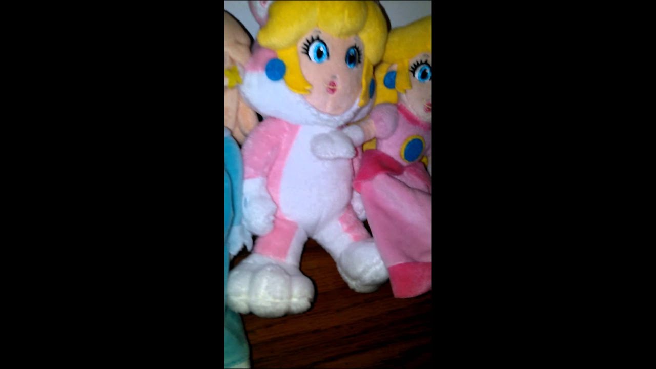 Super mario 3d world plush cat princess daisy - YouTube