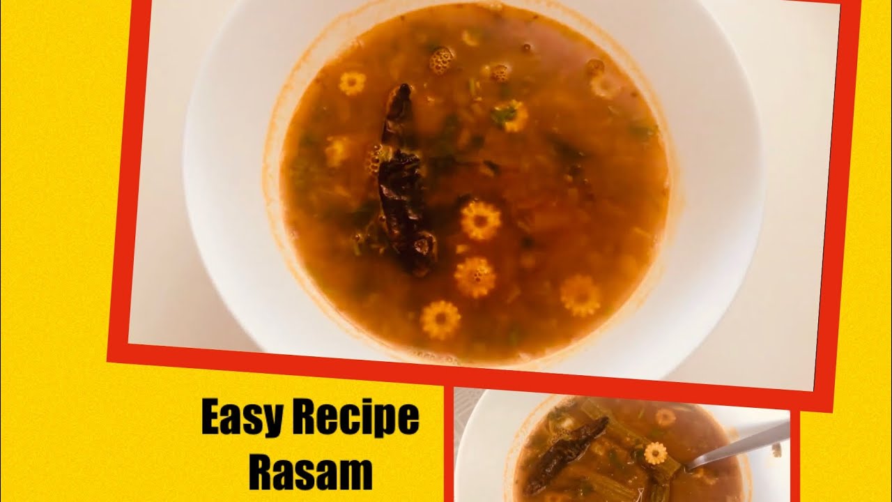 Quick & Easy Rasam Recipe / How to make Rasam Tomato Rasam - YouTube